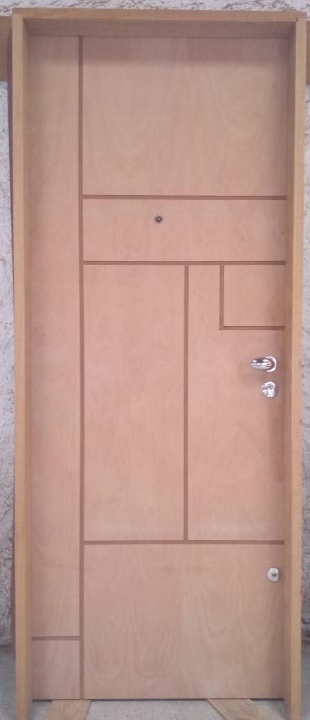 Kit Porta Madeira Tauari com Friso nº 10 e Olho Mágico – Entrada de ...