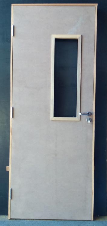 Porta MDF com Visor – Tolle Madeiras